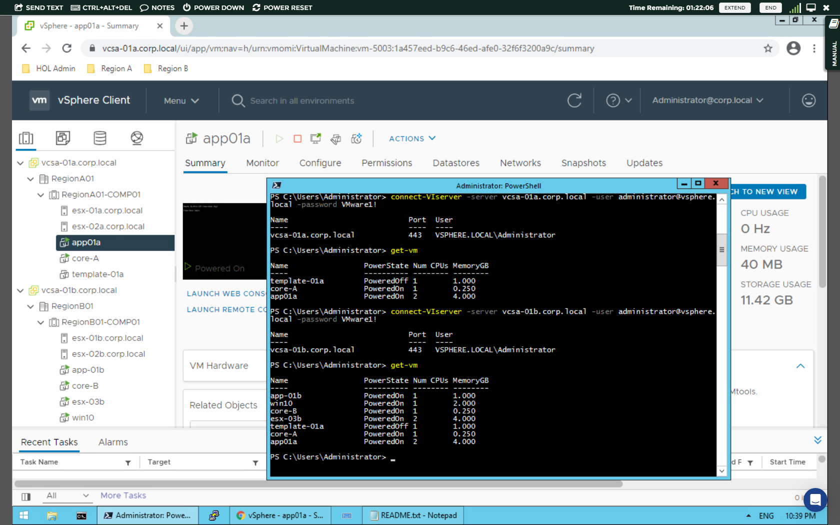 PowerCLI 検証環境（VMware ハンズオンラボ） | yocknyブログ
